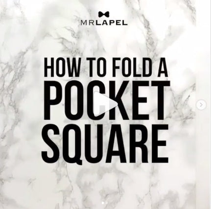 How do you fold a pocket square? Video: easy way to fold a pocket ...