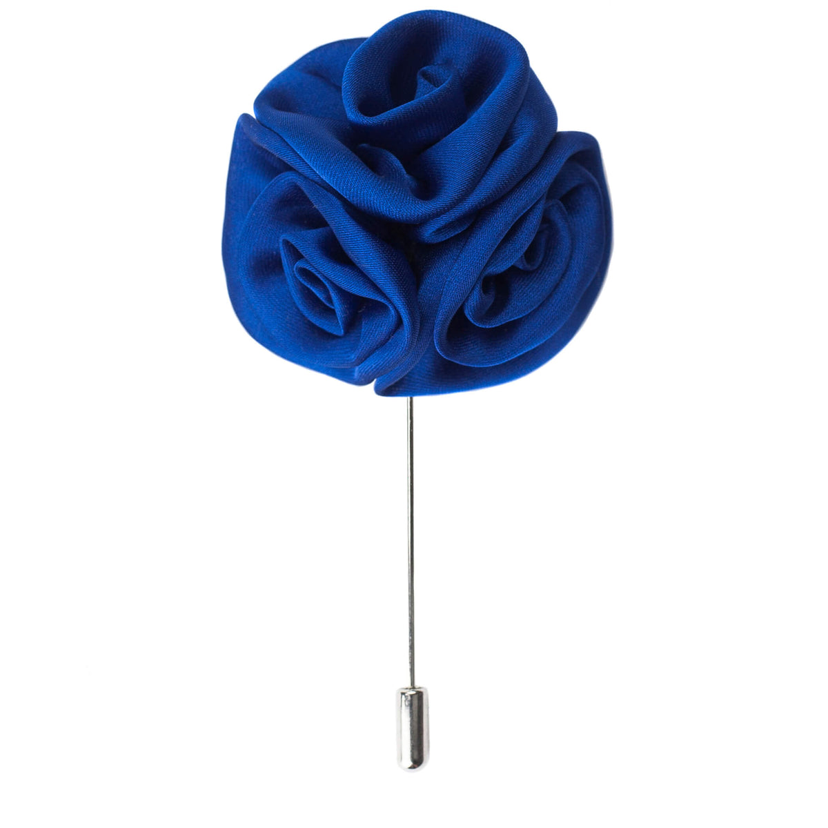 Triple Rose Lapel Pin, Blue – Lapel Pins | Ties | Pocket Squares - Mr Lapel